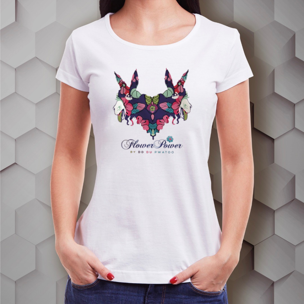 T-shirt Femme "DD" - DD du Pwatoo